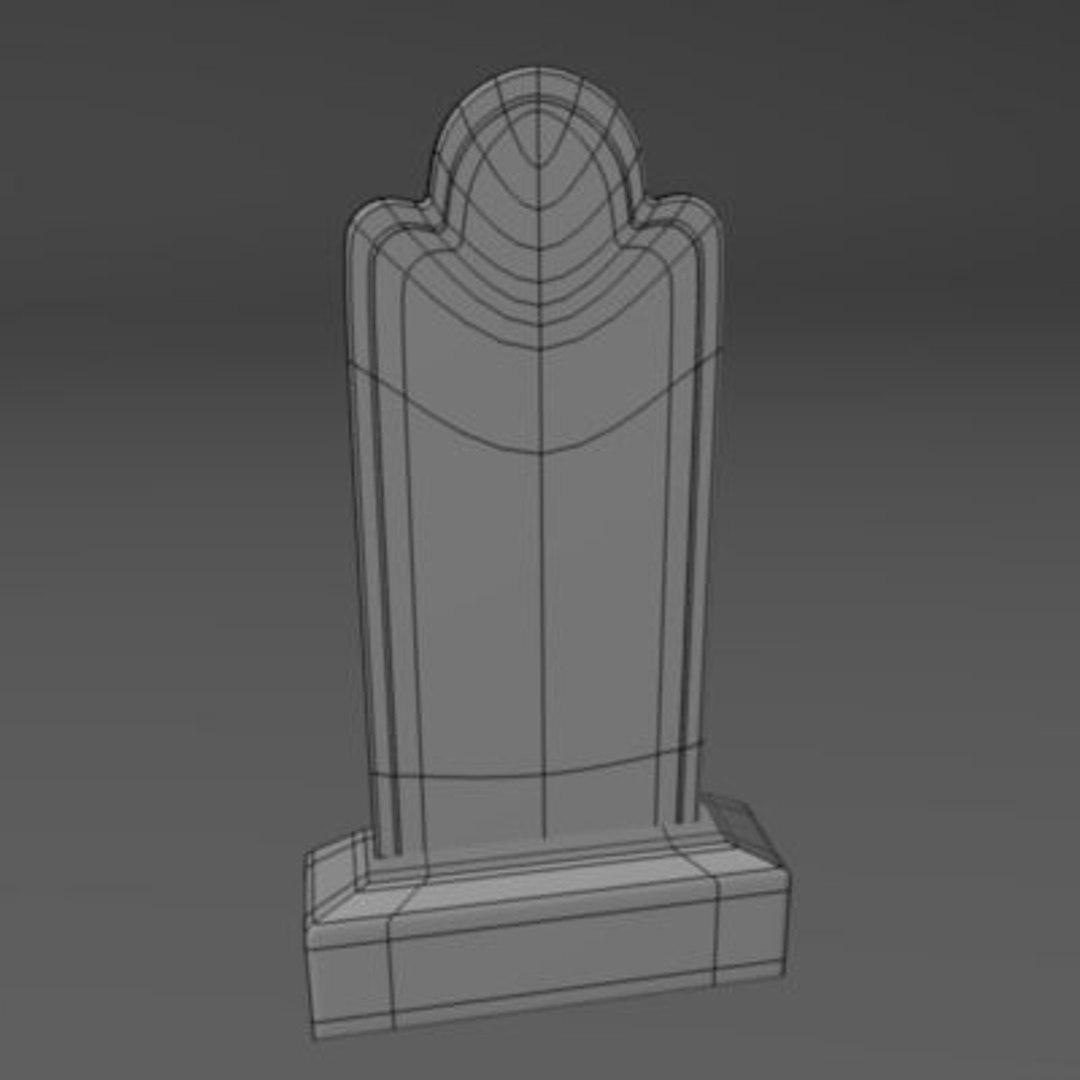 graves gravestone 3d model