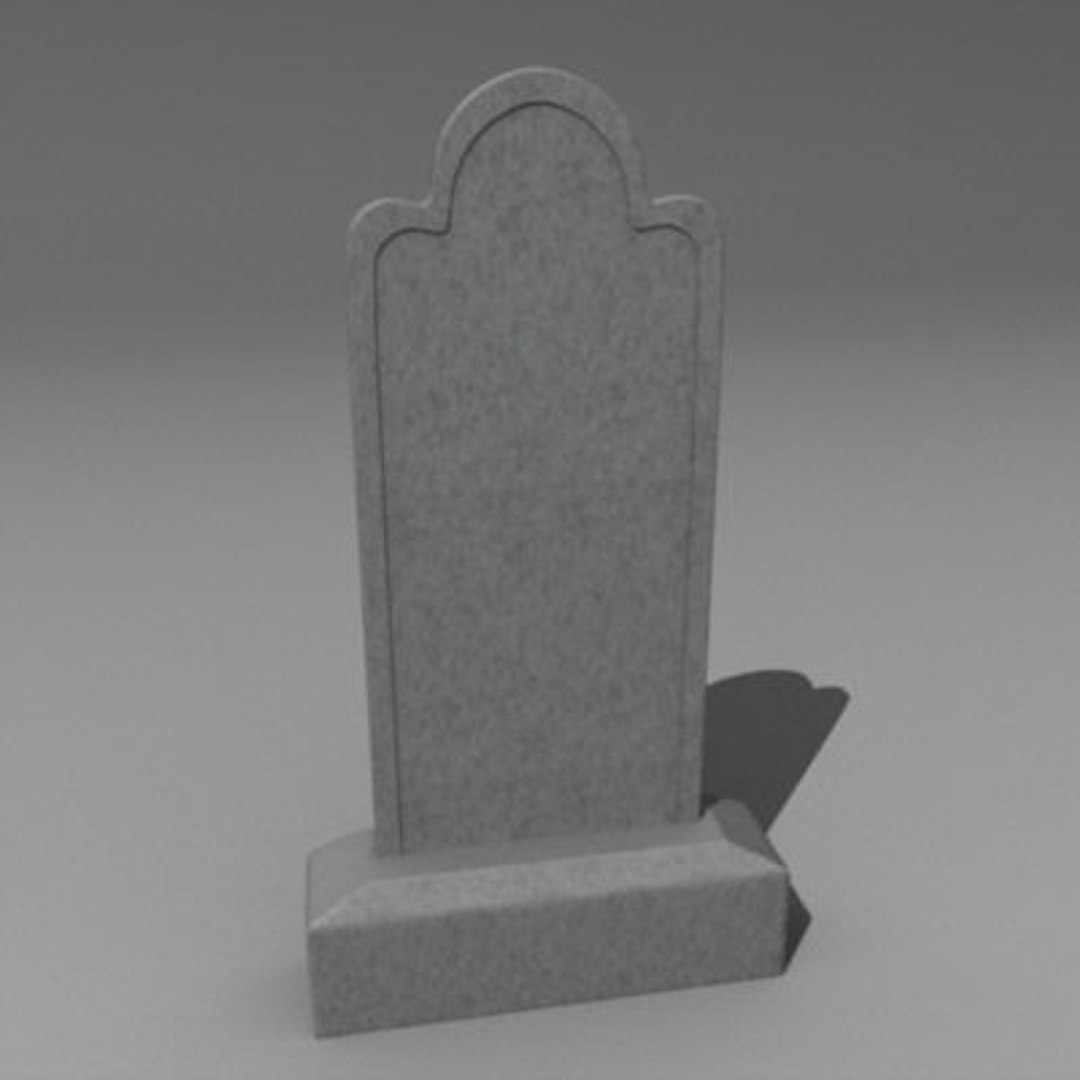 graves gravestone 3d model