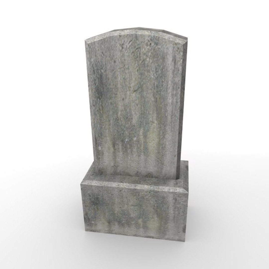 graves gravestone 3d model