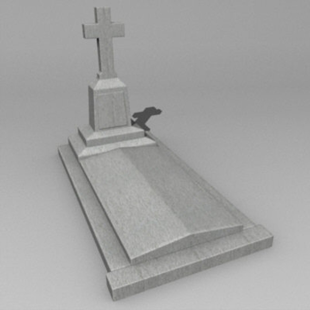 graves gravestone 3d model