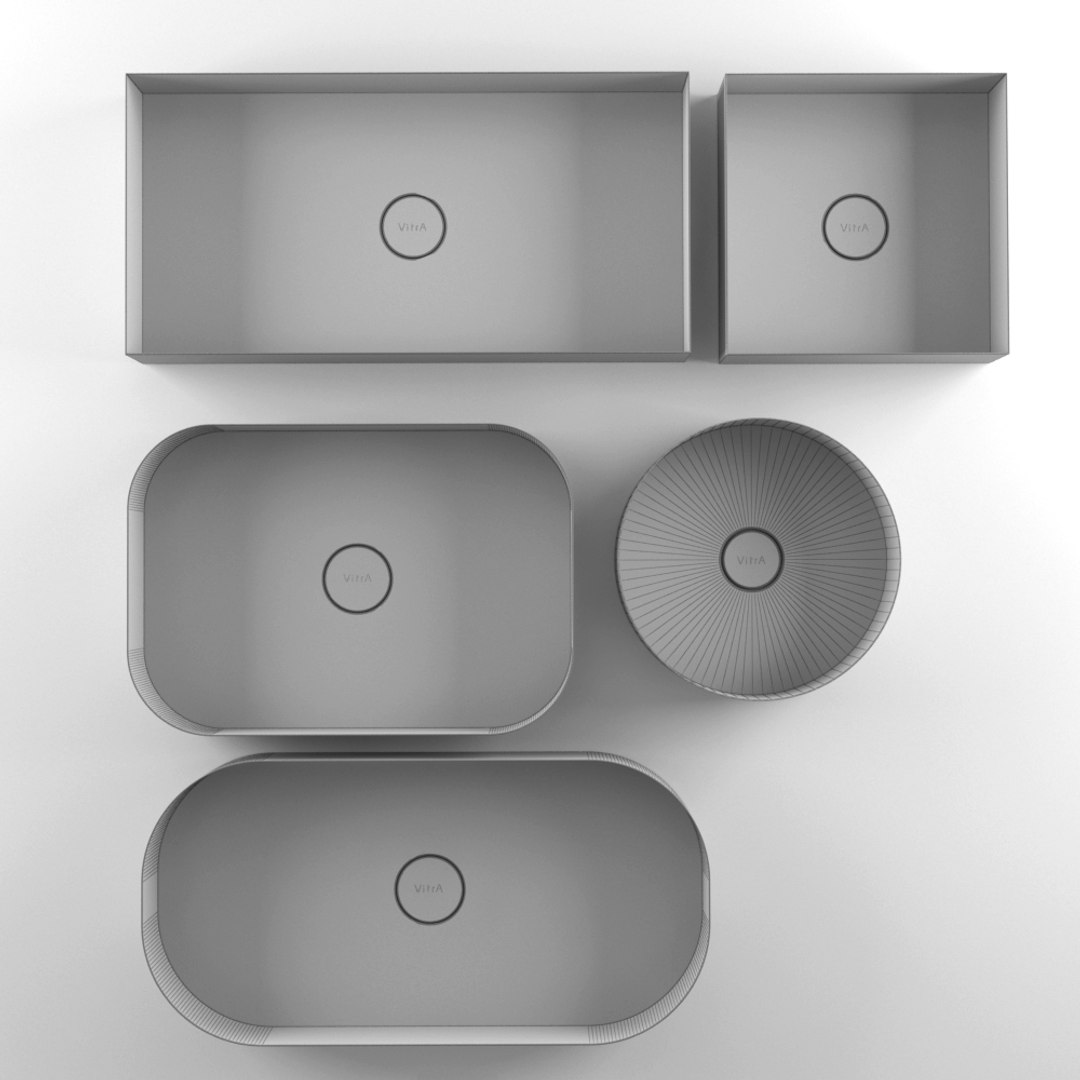 3d Model Vitra - Memoria Sink