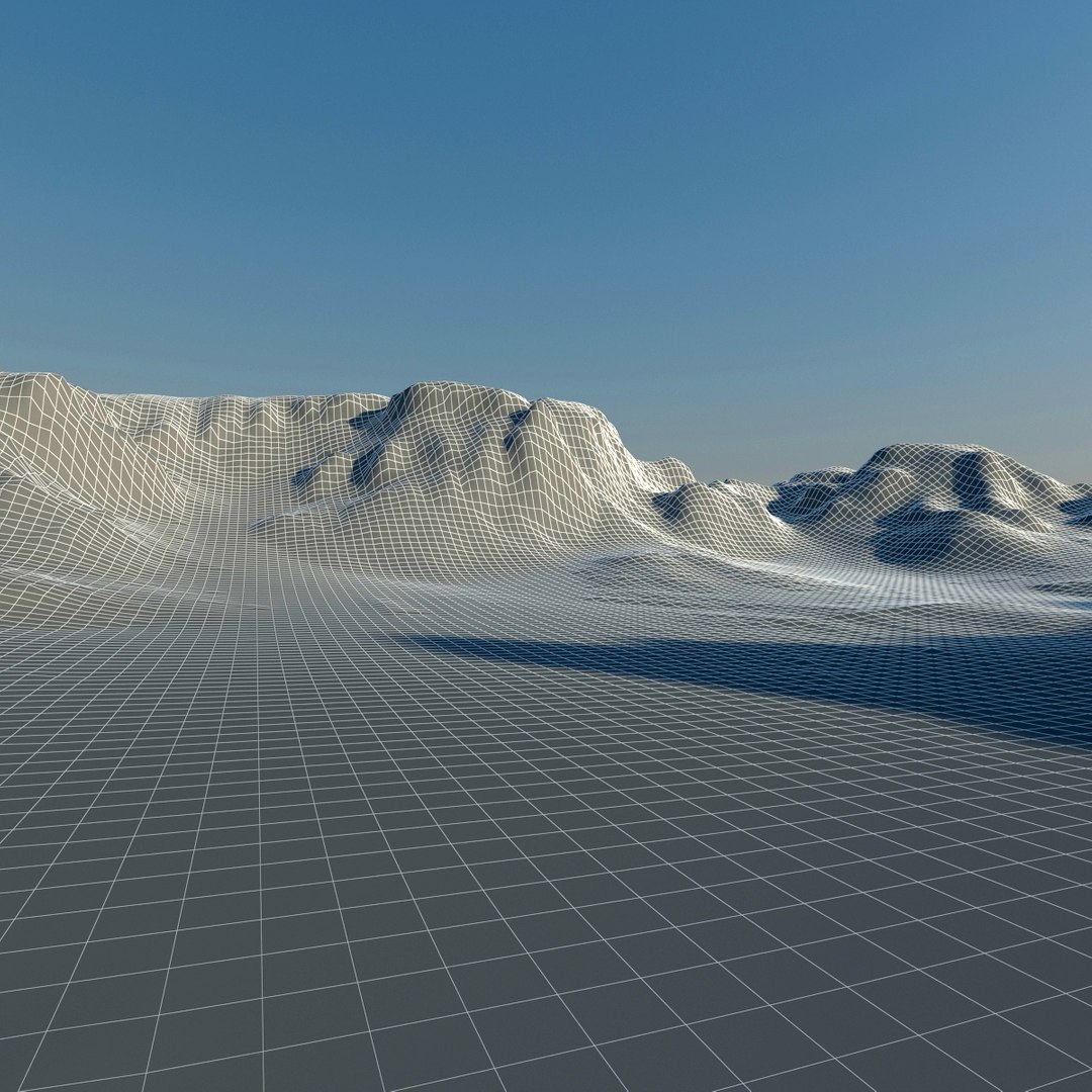 3d canyon model