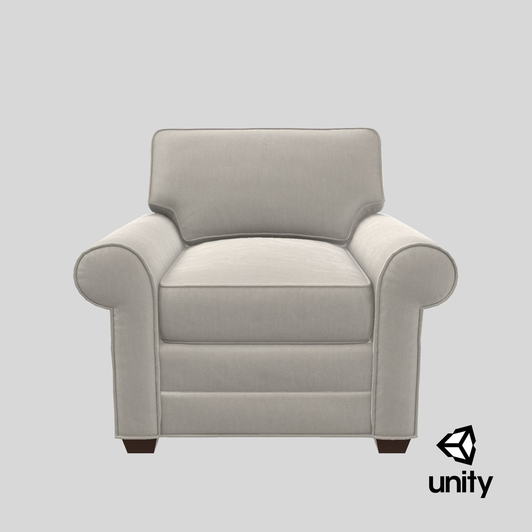Traditional arm chair 3D model - TurboSquid 1239609
