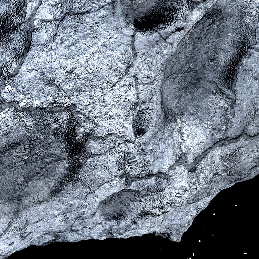 Modeled Asteroid 3d Model