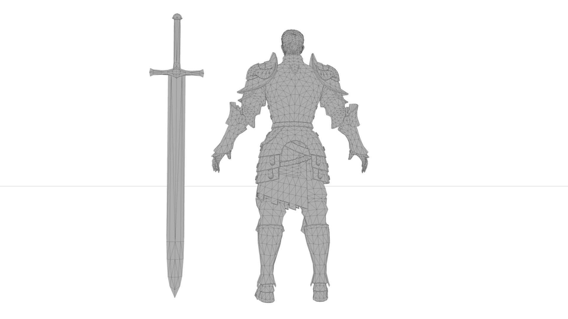 3D Swordsman 3D model - TurboSquid 2007829