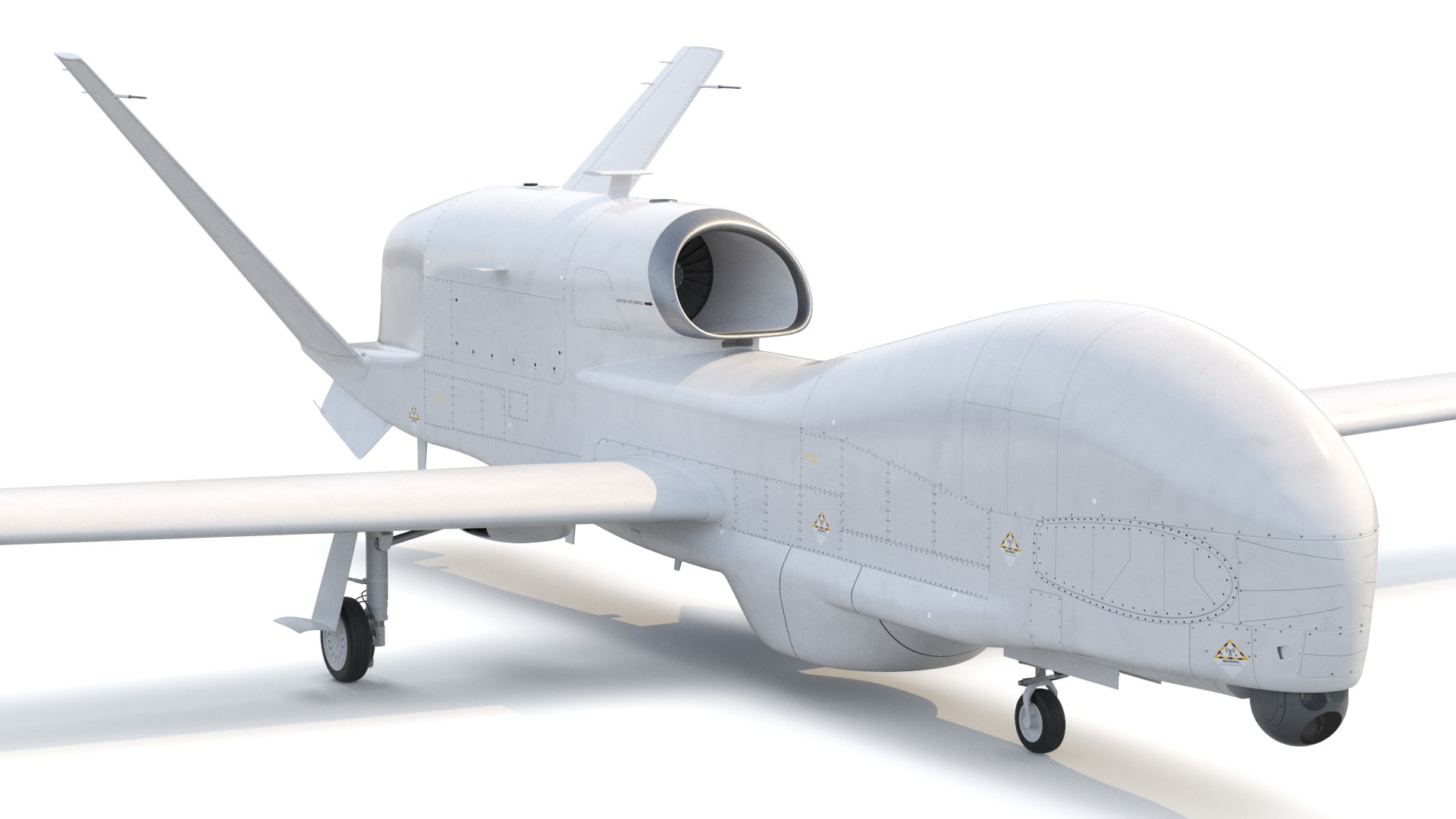 3D Long-range Reconnaissance UAV Rigged For Maya - TurboSquid 2381705