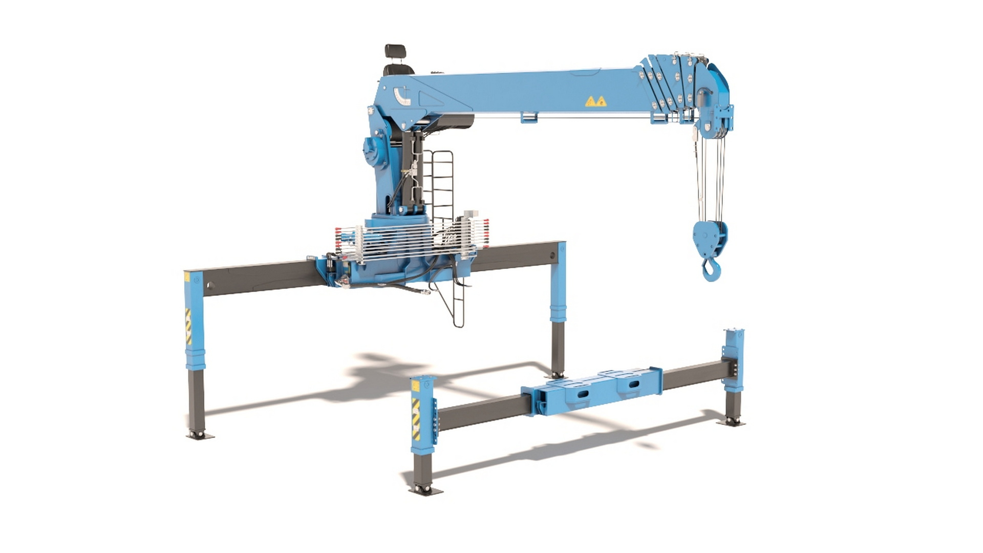 3D Mobile Crane With Operator Seat Rigged - TurboSquid 2366362