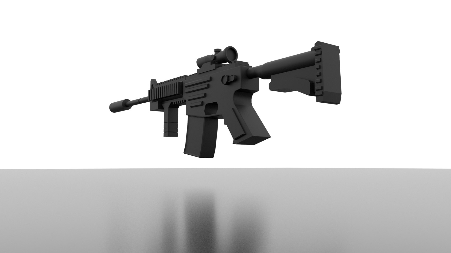 3D M416 Gun Model - TurboSquid 1794935
