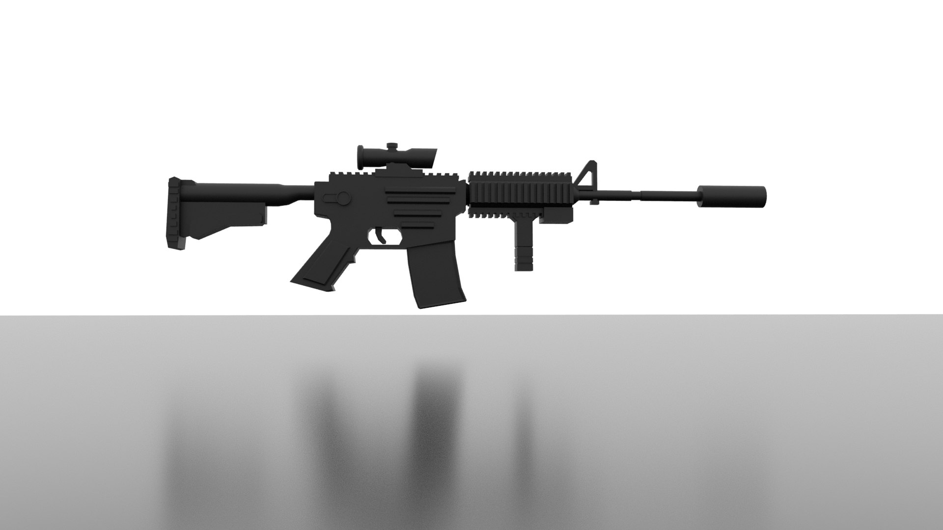 3D M416 Gun Model - TurboSquid 1794935