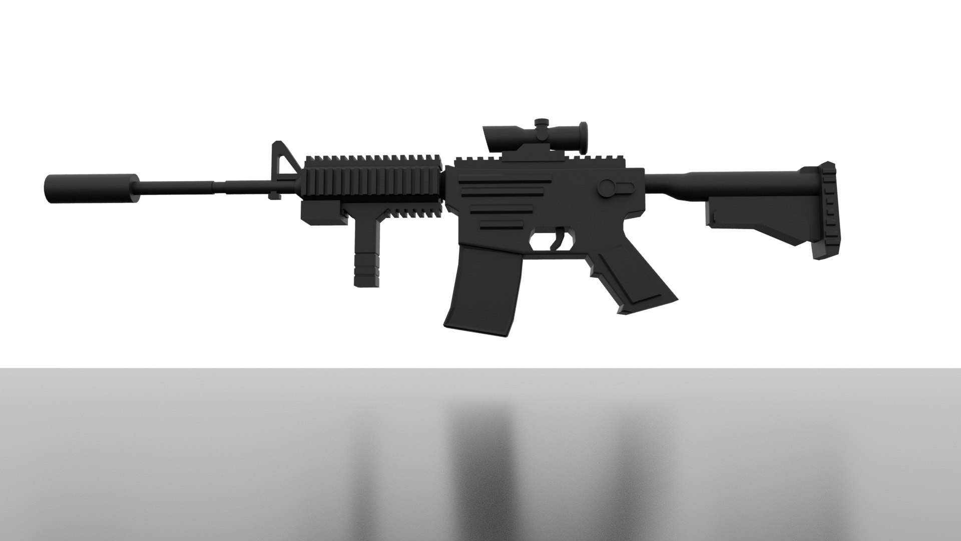 3D M416 Gun Model - TurboSquid 1794935