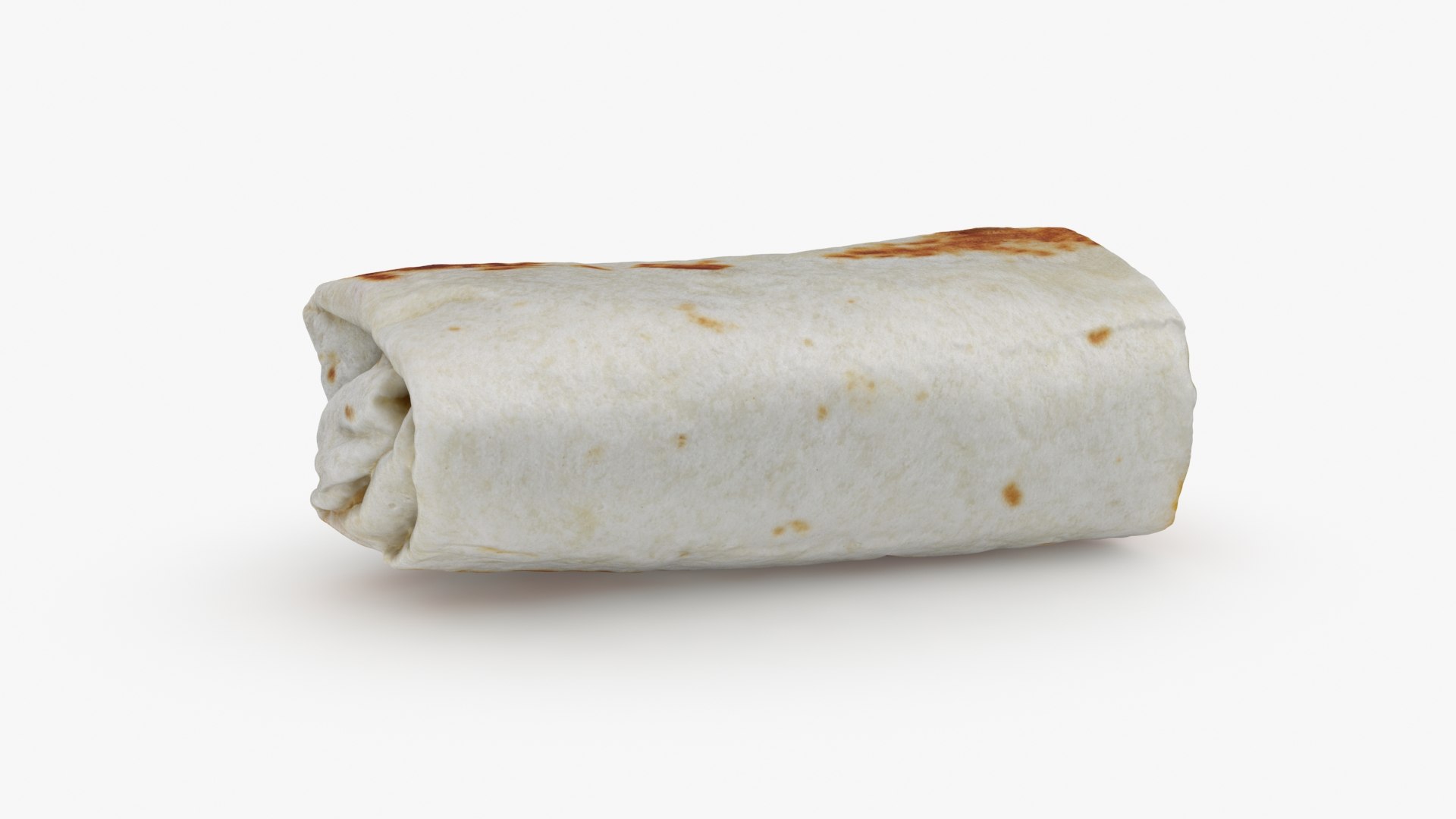 Burrito Half 01 Model - TurboSquid 2283900