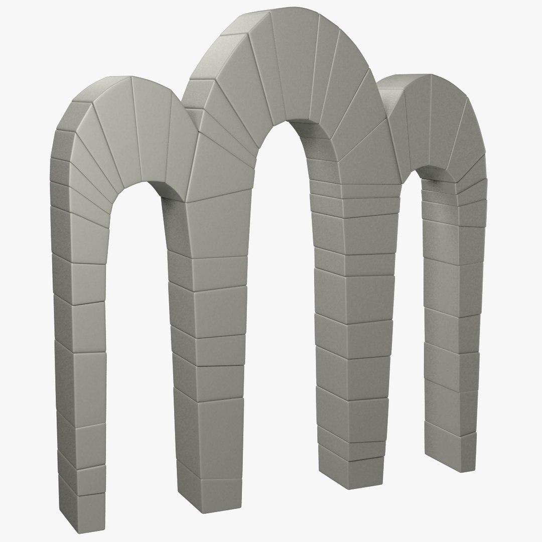3D stone arc - TurboSquid 1692757