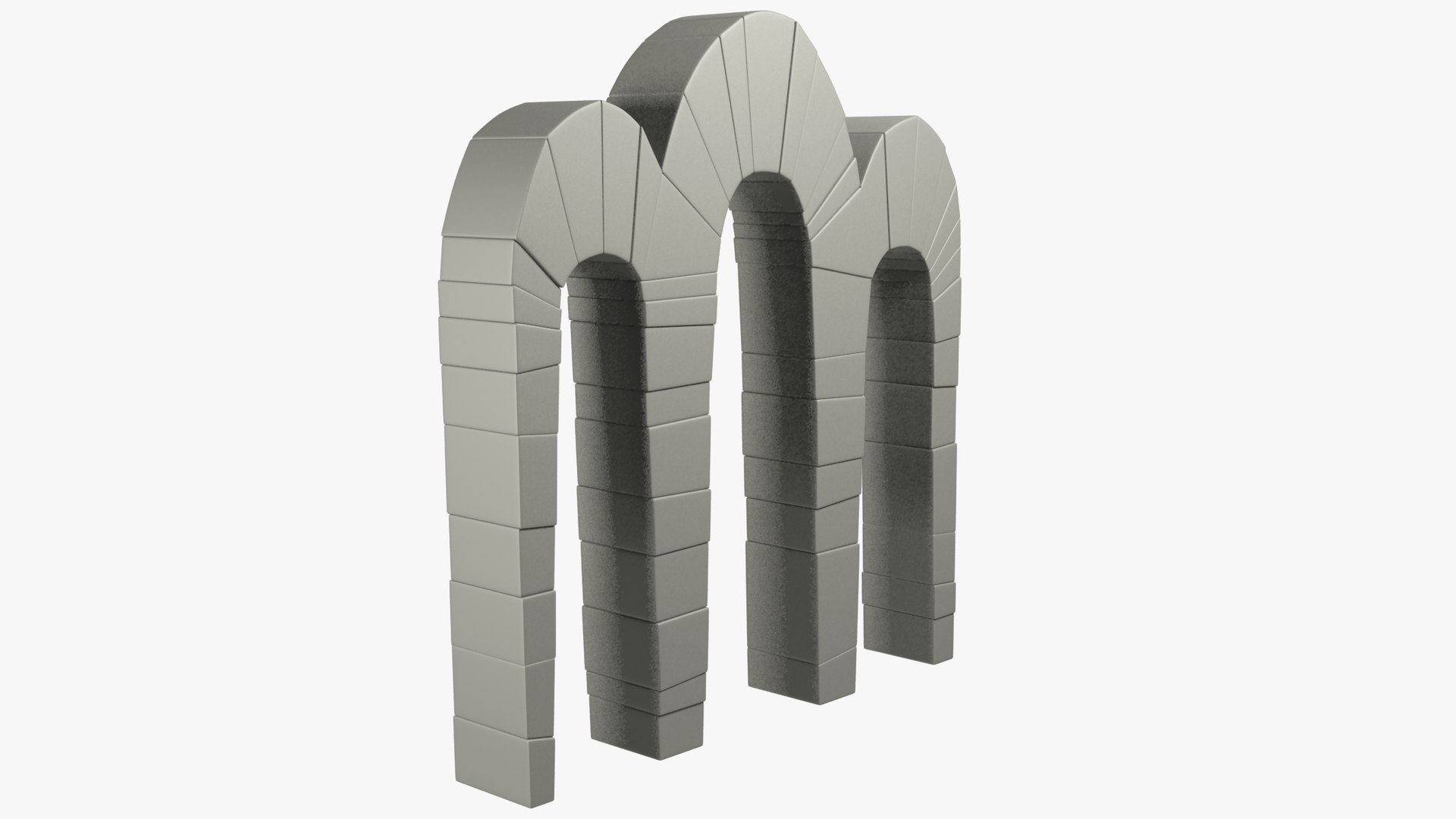 3D Stone Arc - TurboSquid 1692757