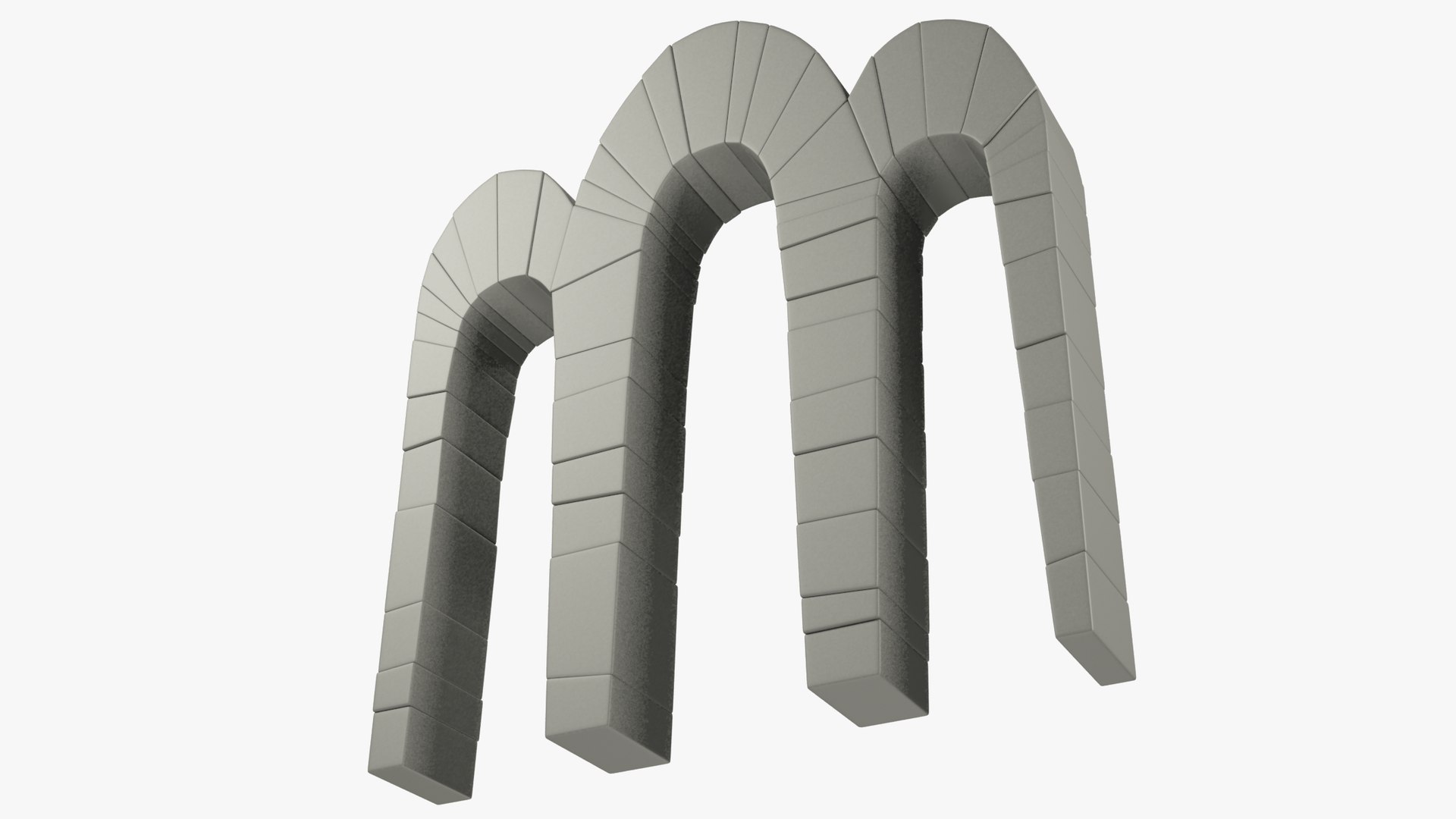 3D Stone Arc - TurboSquid 1692757