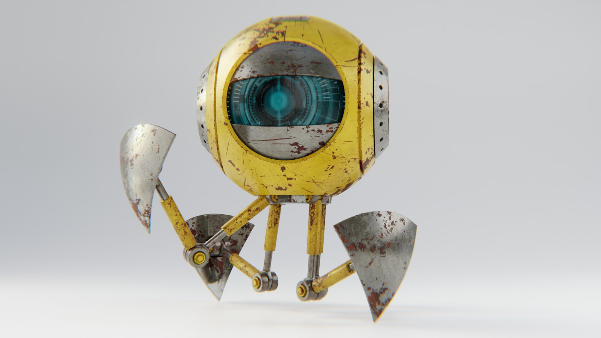 3D EYE ROBOT Model - TurboSquid 1971750