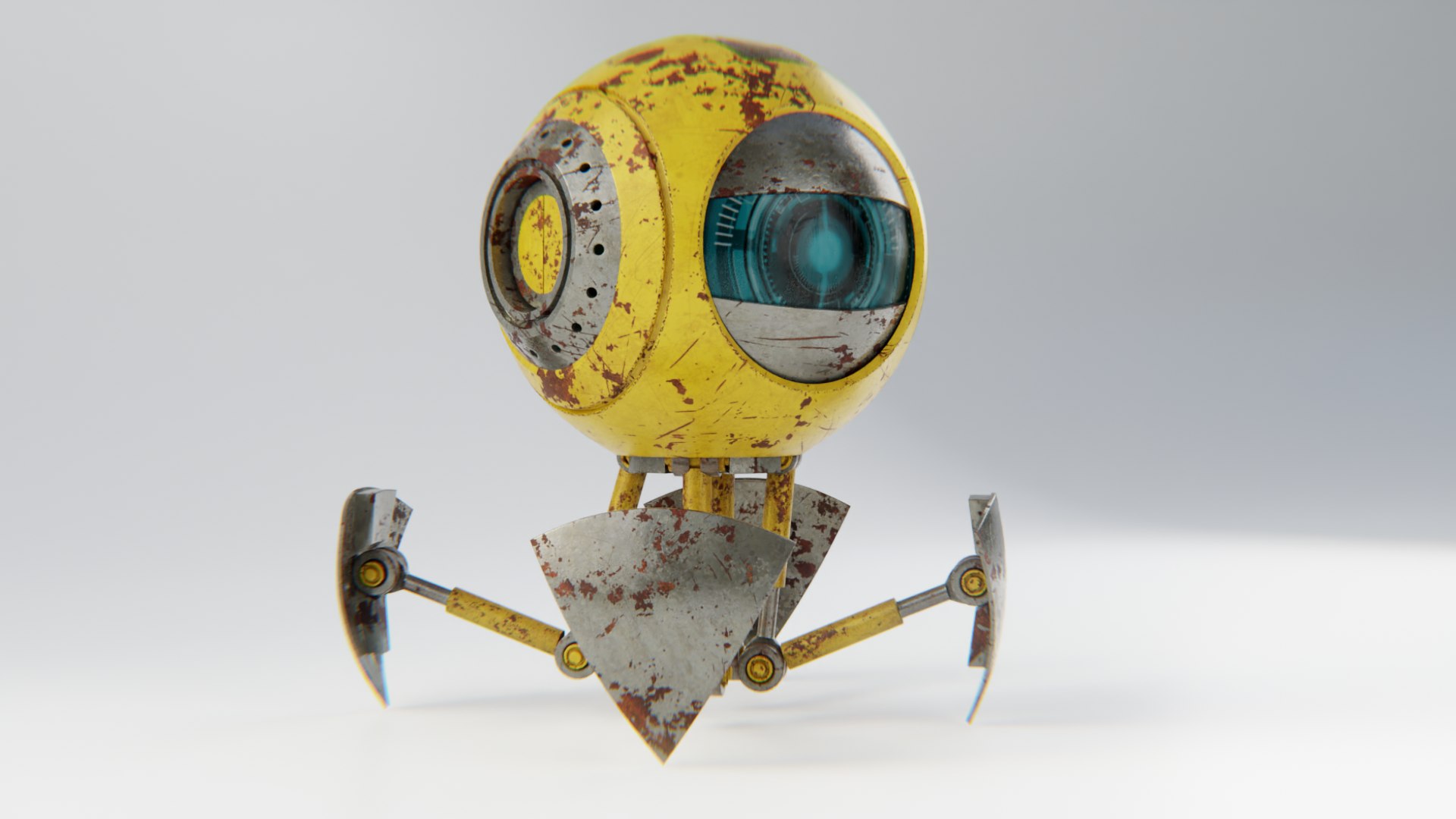 3D EYE ROBOT Model - TurboSquid 1971750
