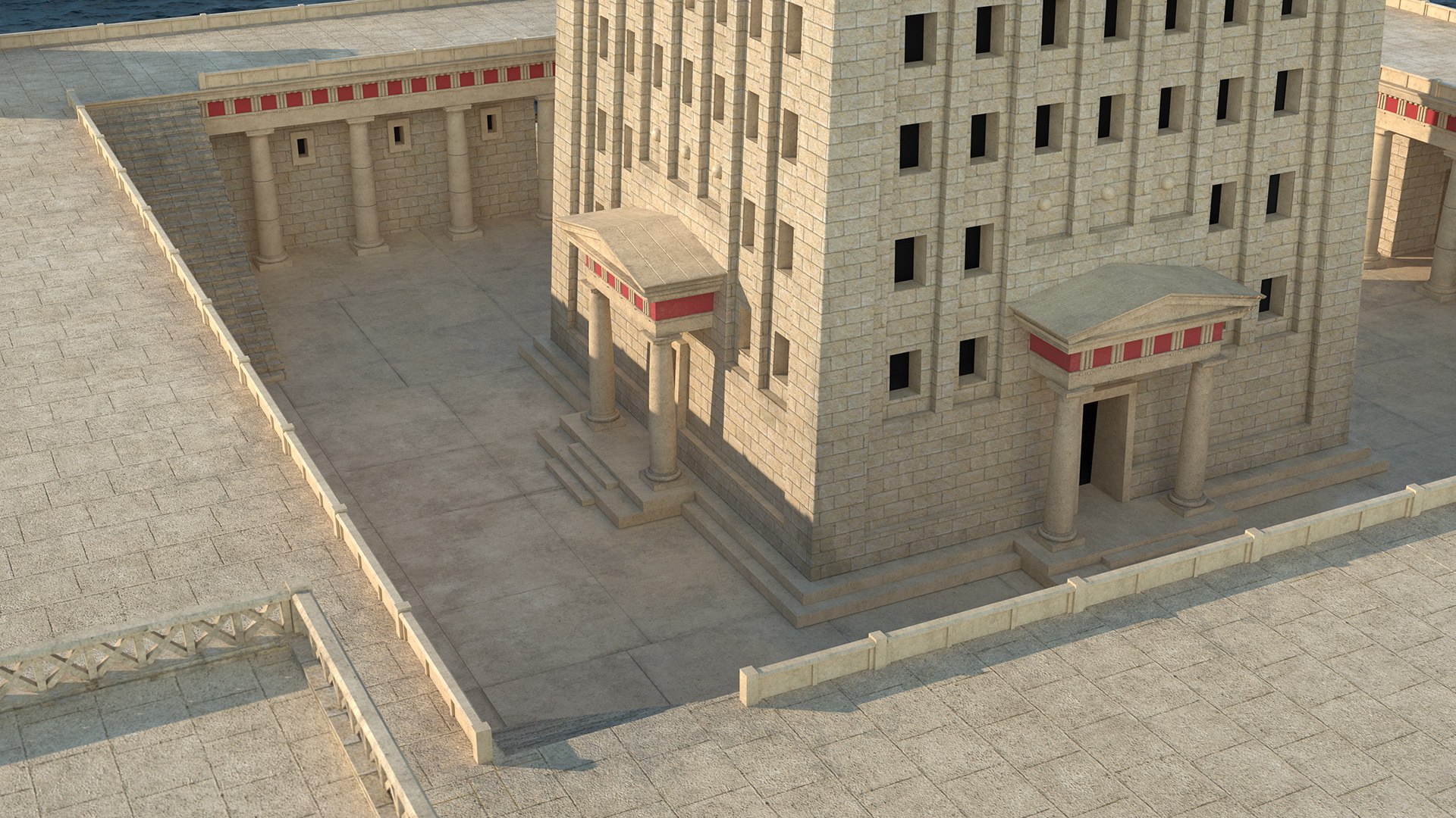 3D Lighthouse Of Alexandria Model - TurboSquid 1744184