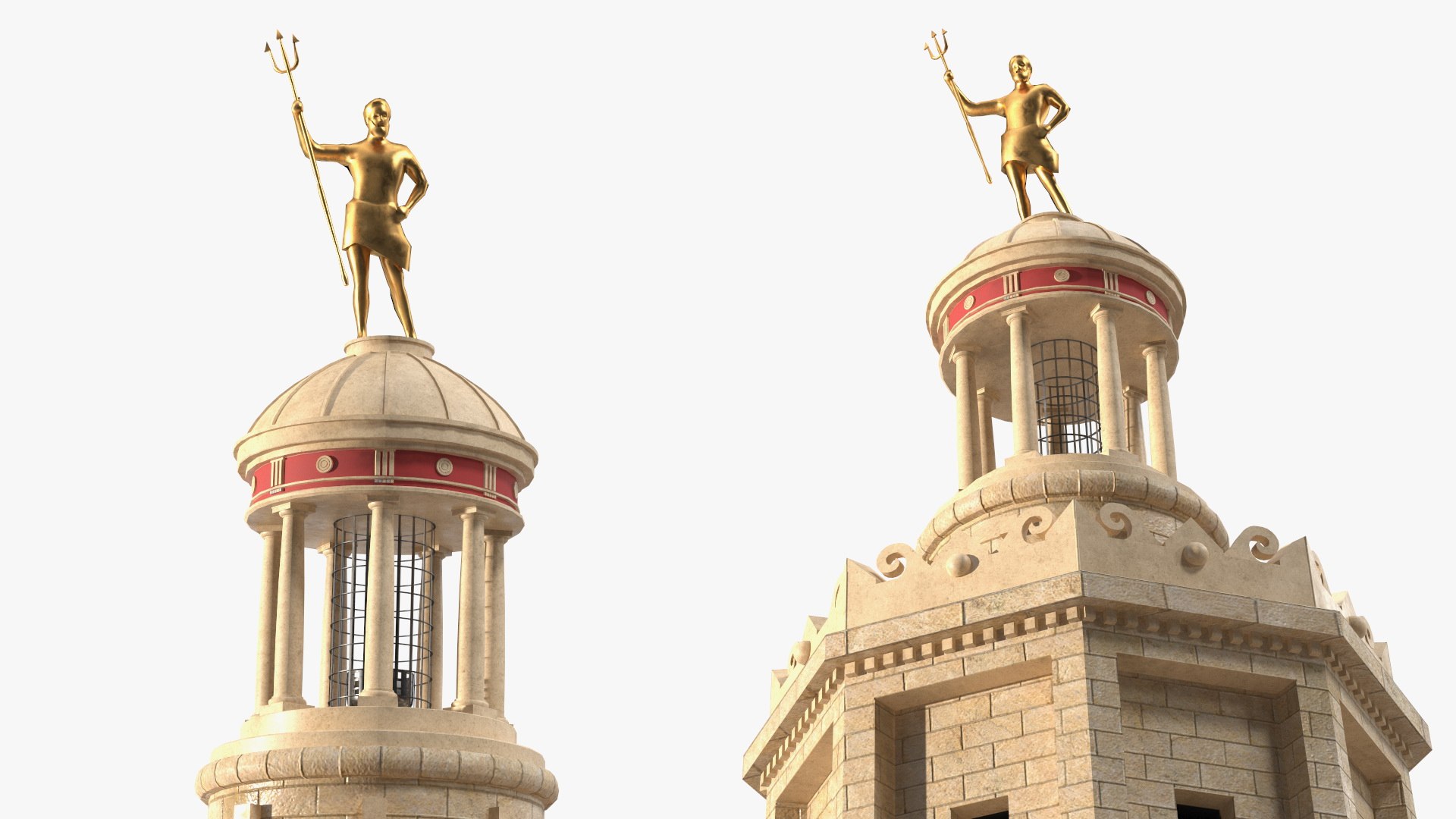 3D Lighthouse of Alexandria model - TurboSquid 1744184