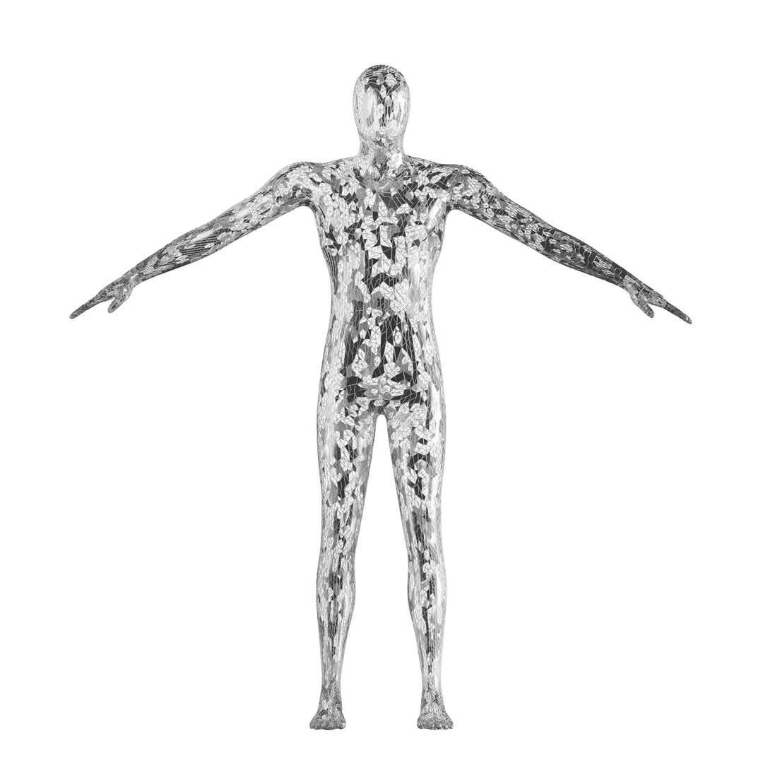 Modello 3D Manichino uomo stilizzato - TurboSquid 2056242
