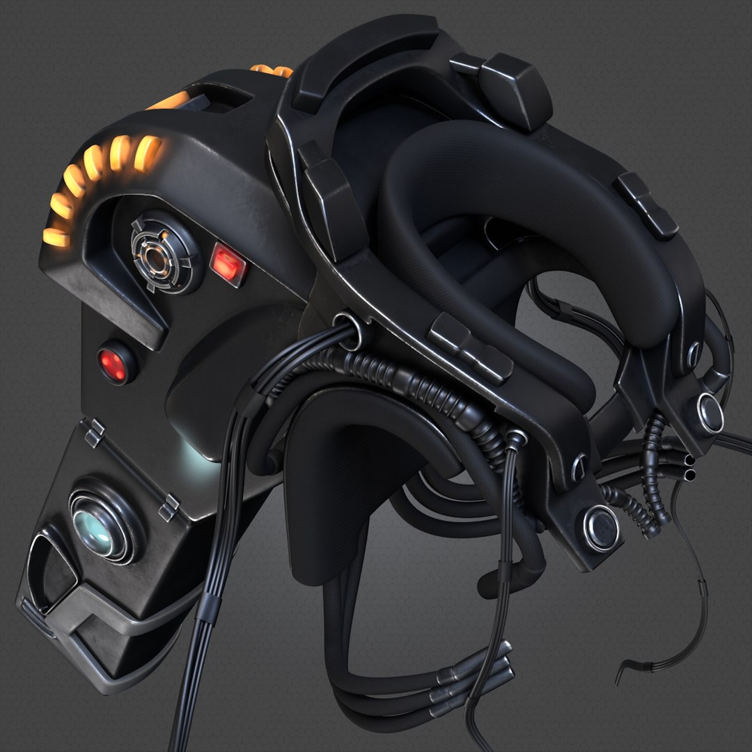 jetpack pbr marmoset 3d model