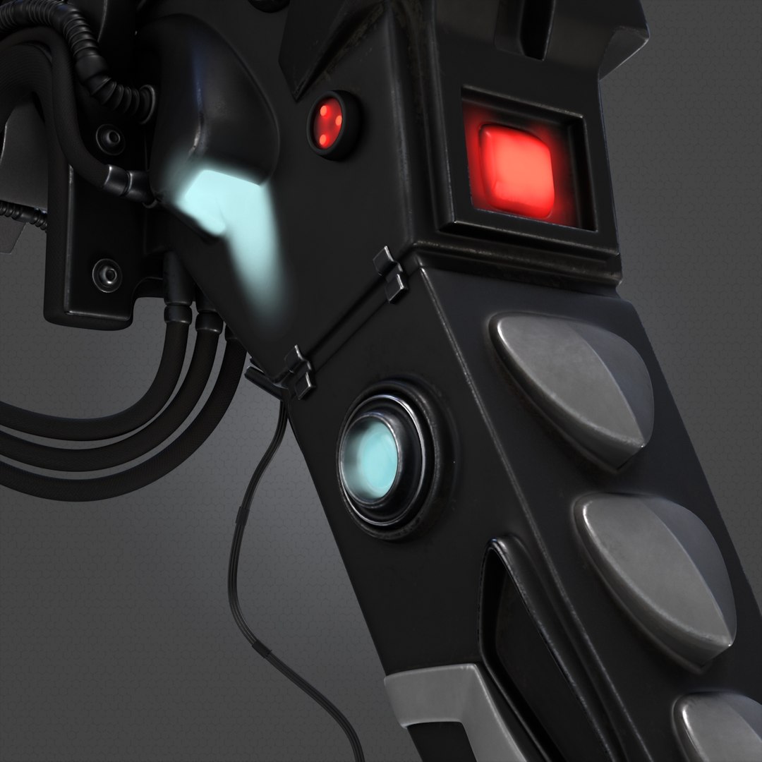 jetpack pbr marmoset 3d model