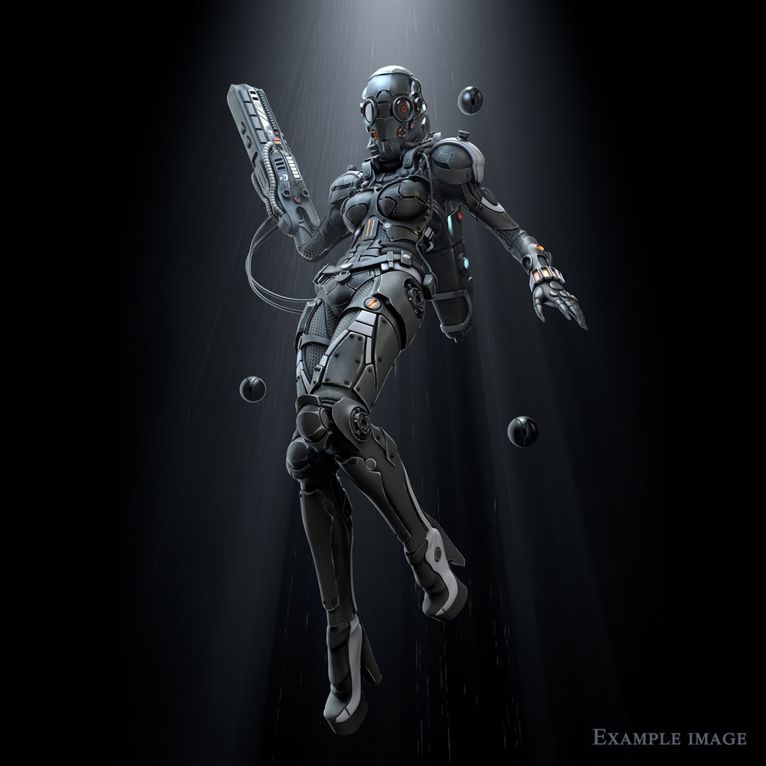 jetpack pbr marmoset 3d model
