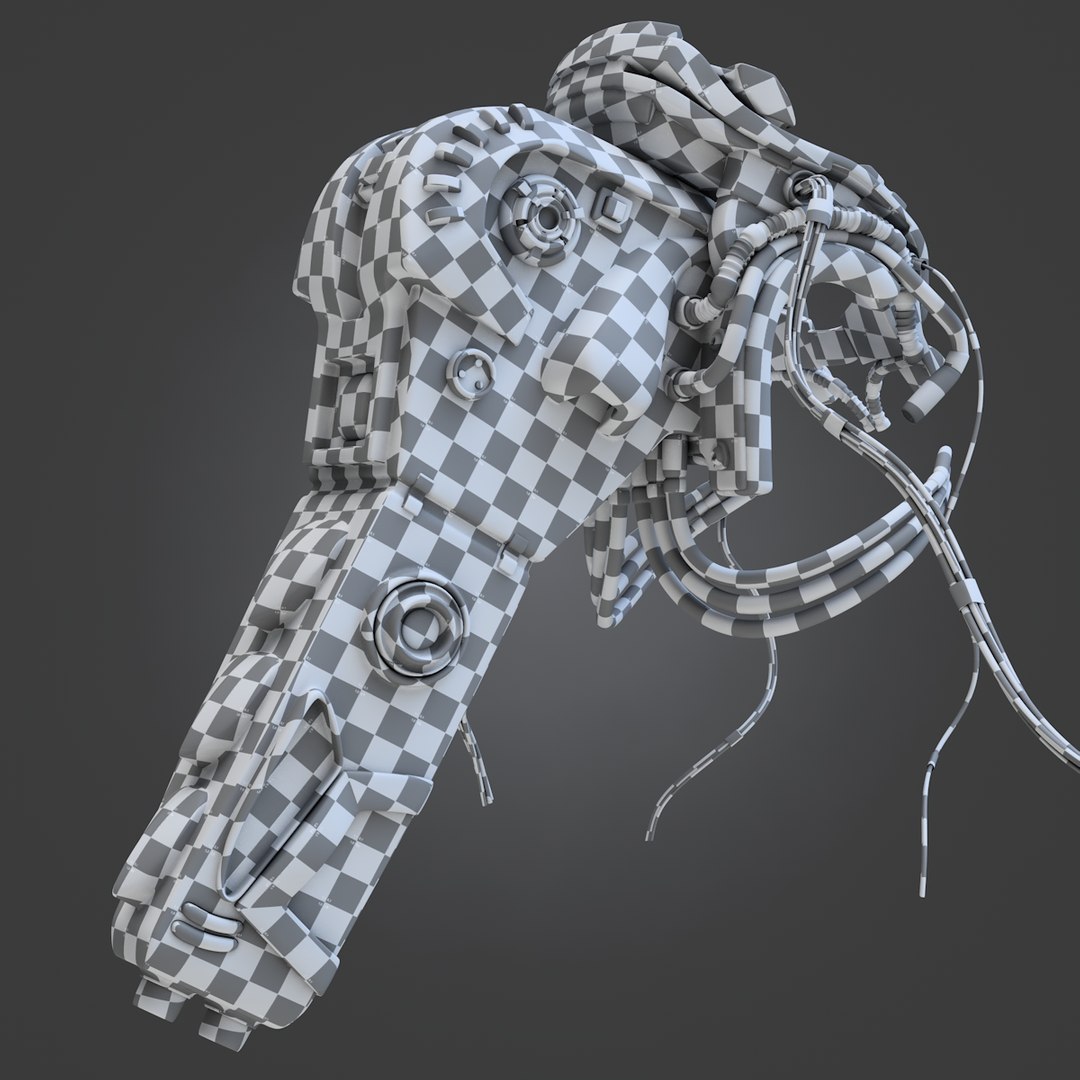 jetpack pbr marmoset 3d model