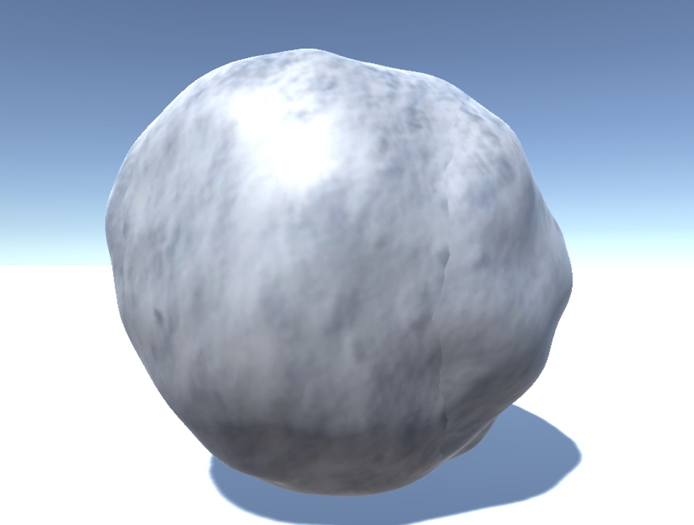 Snowball Breakable 3D Model - TurboSquid 1225364