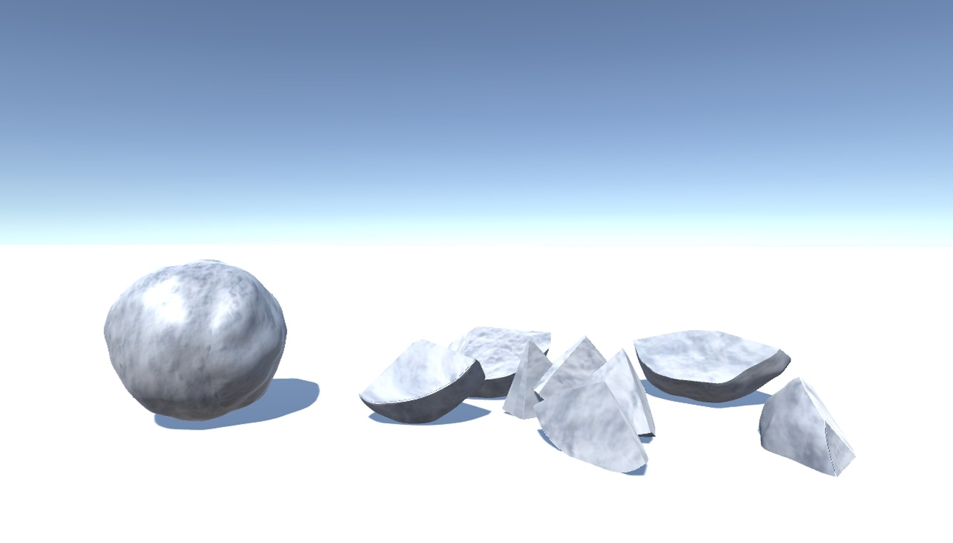 Snowball Breakable 3D Model - TurboSquid 1225364