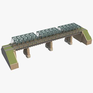 Railway Bridge 3D Models for Download | TurboSquid