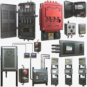 3D Electrical Panel Models - Browse & Download Formats - TurboSquid