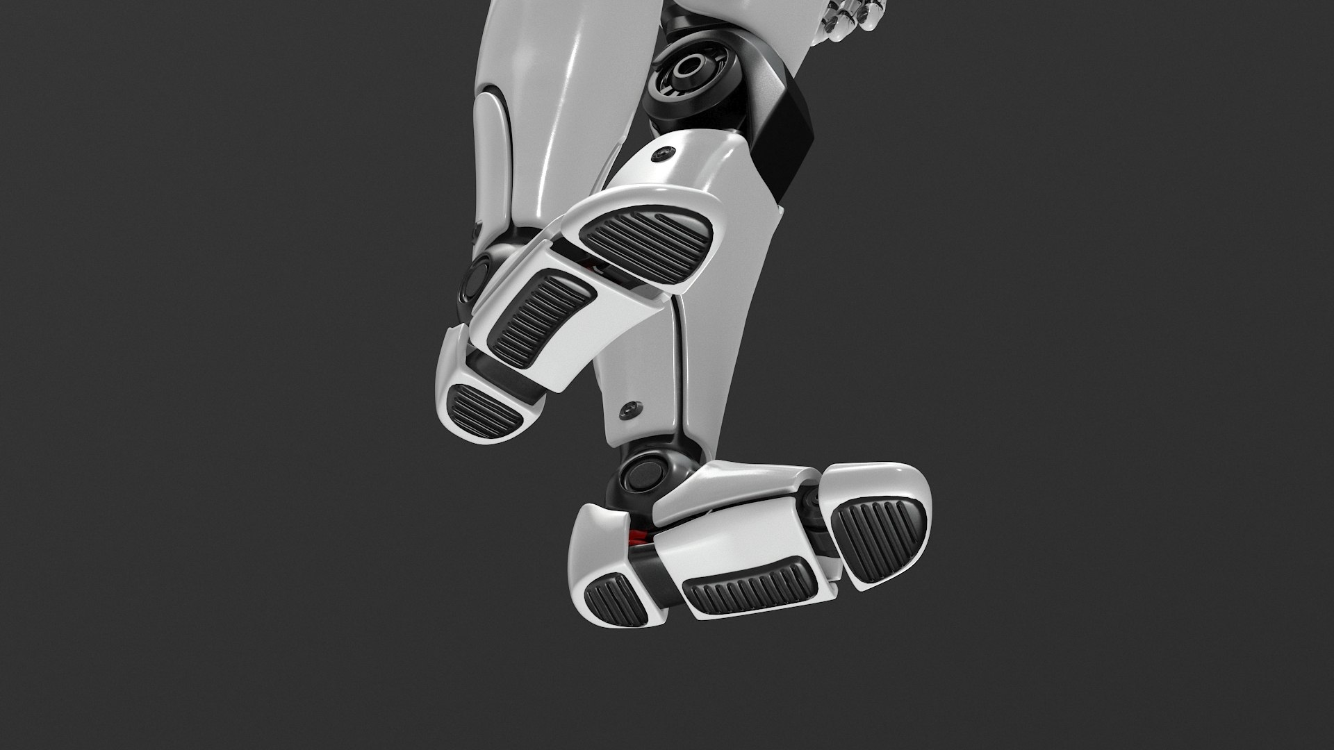 3D model Sci Fi Humanoid Male Robot Standing Pose - TurboSquid 2099504