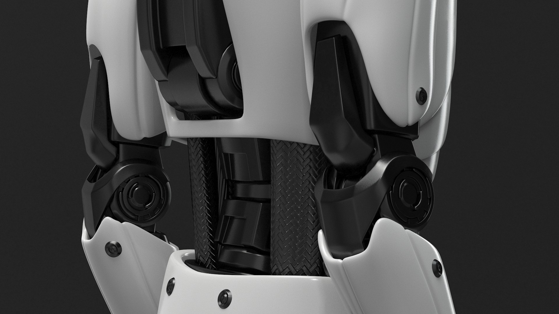 3D model Sci Fi Humanoid Male Robot Standing Pose - TurboSquid 2099504