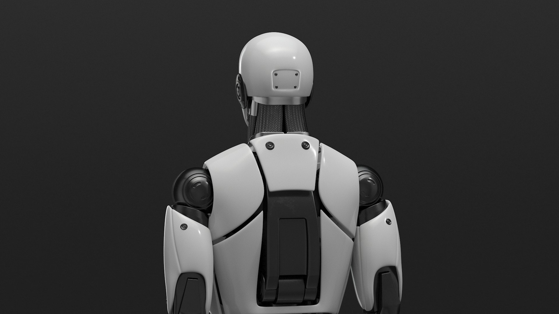 3D model Sci Fi Humanoid Male Robot Standing Pose - TurboSquid 2099504