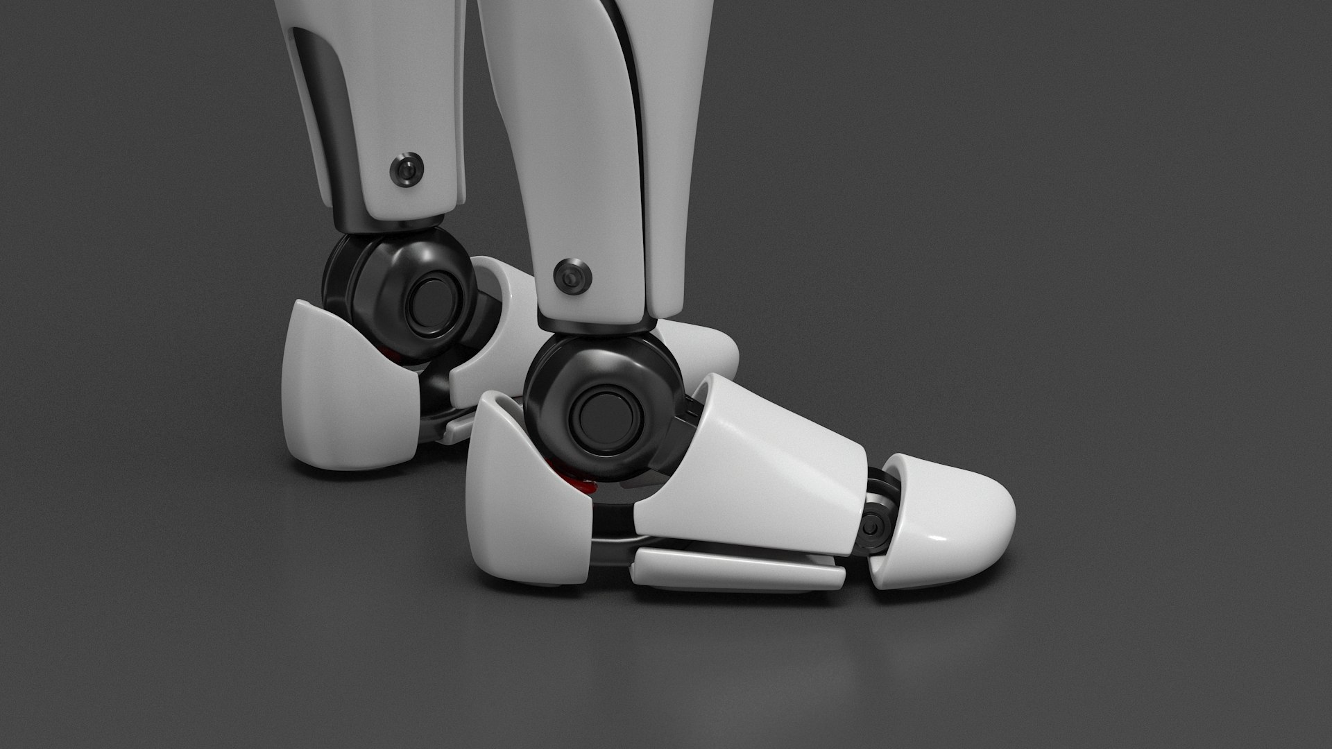 3D model Sci Fi Humanoid Male Robot Standing Pose - TurboSquid 2099504