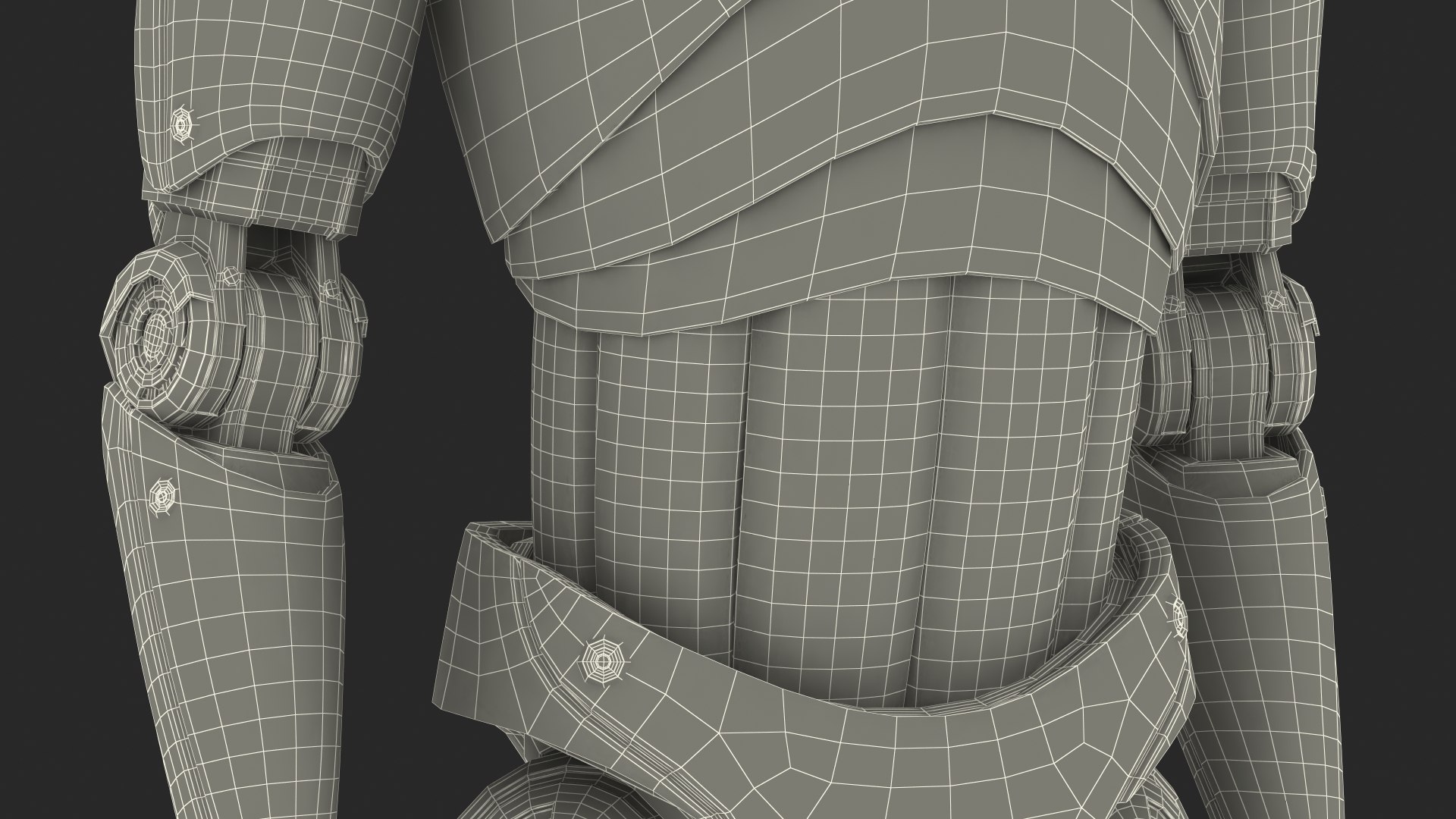 3D model Sci Fi Humanoid Male Robot Standing Pose - TurboSquid 2099504