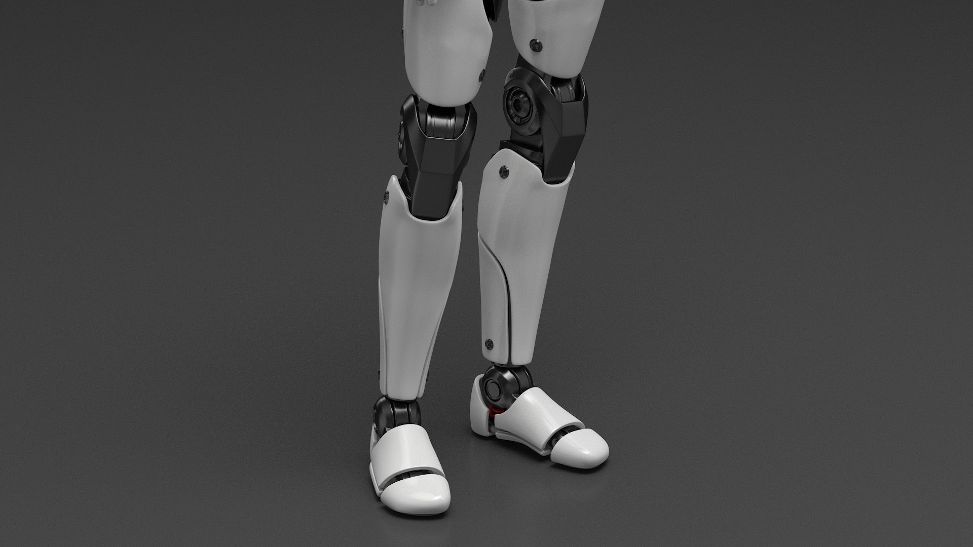 3D model Sci Fi Humanoid Male Robot Standing Pose - TurboSquid 2099504