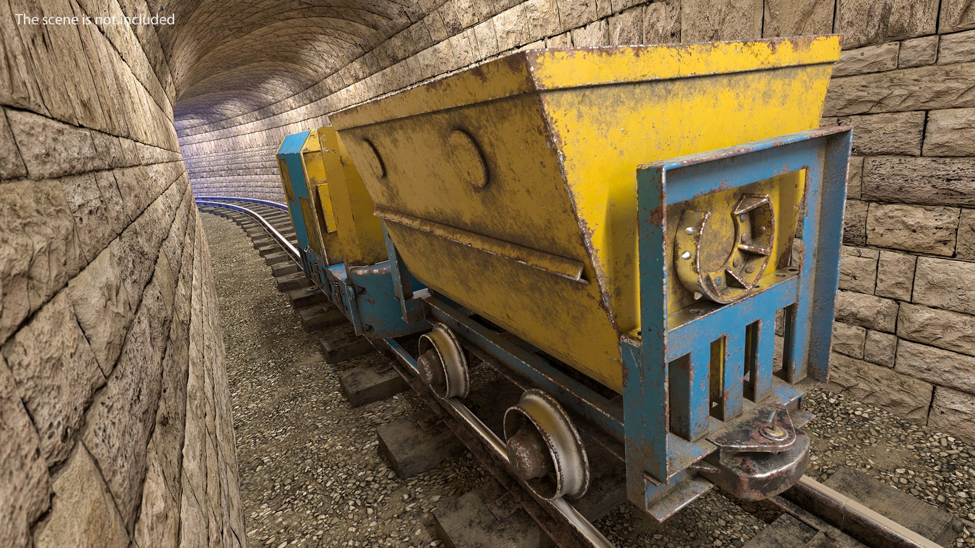 Wagon Dusty 3D Model - TurboSquid 1511198