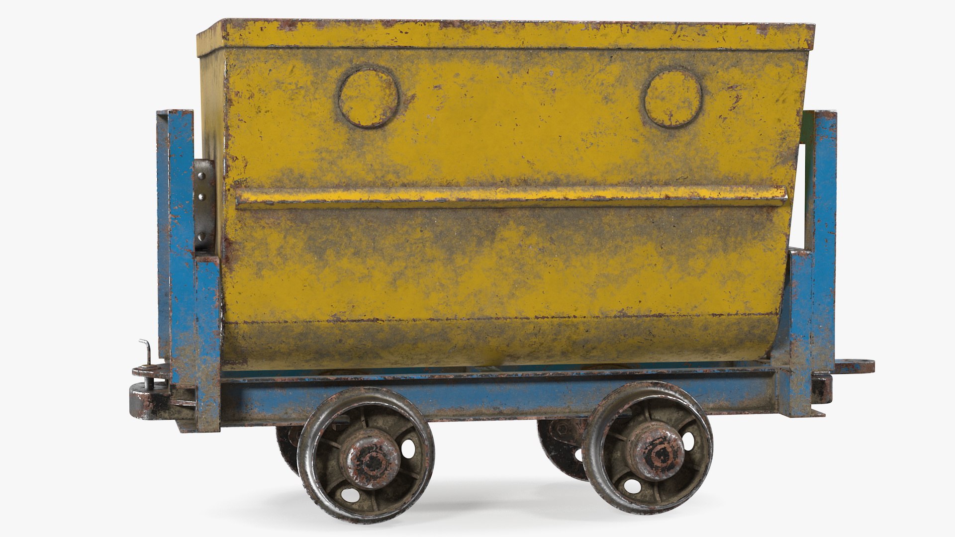 Wagon Dusty 3D Model - TurboSquid 1511198
