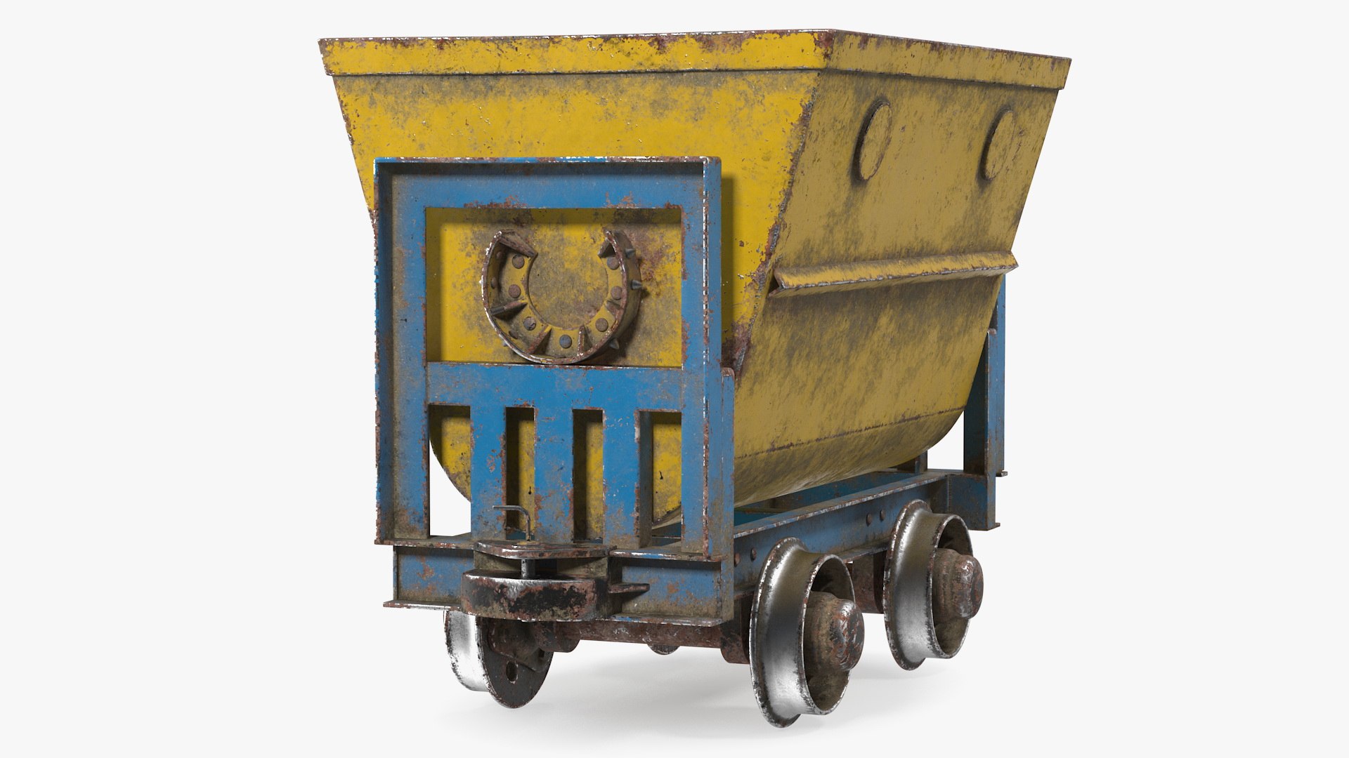 Wagon Dusty 3D Model - TurboSquid 1511198