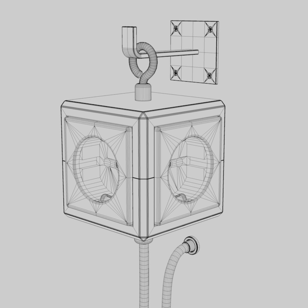 Power Socket Cube 3D Model - TurboSquid 1728582