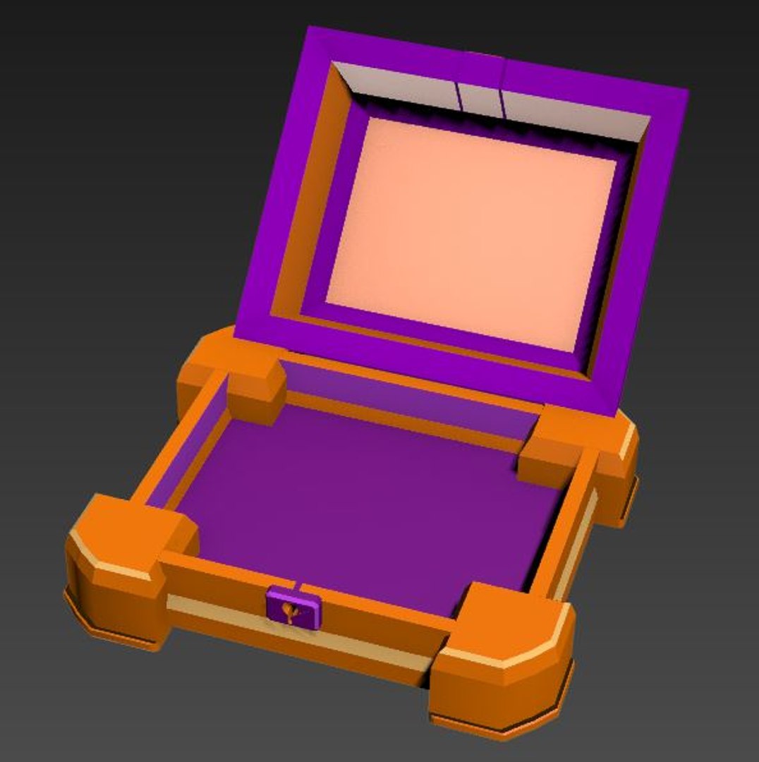 3d Model Of Bau Games Rpg