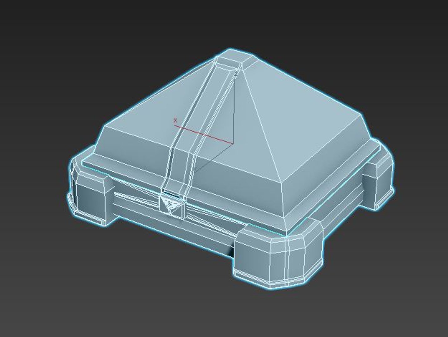 3d Model Of Bau Games Rpg