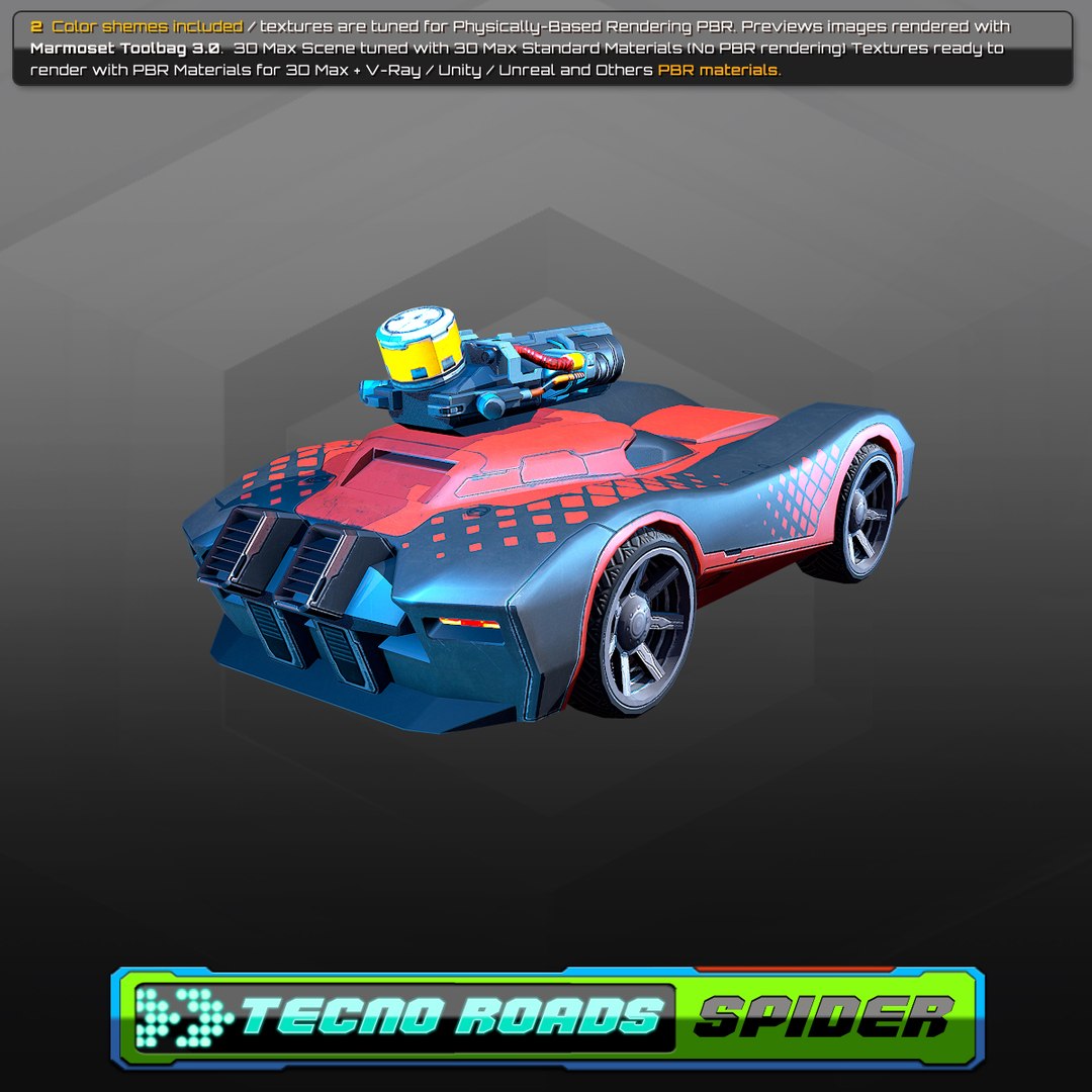 3D Model Tecno Car - TurboSquid 1276104