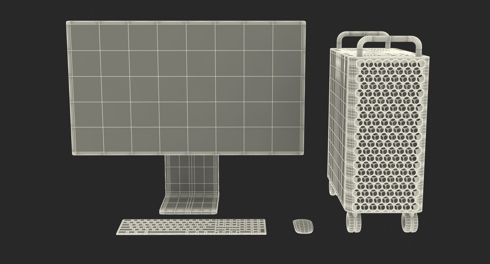 3D mac pro wheels 2019 - TurboSquid 1424461