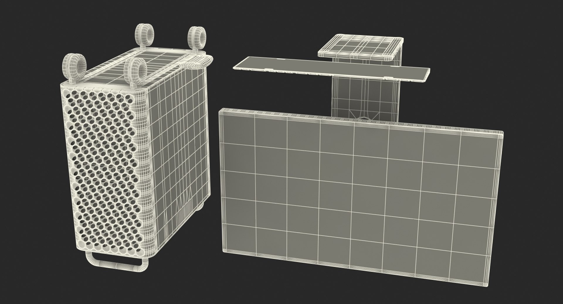 3D mac pro wheels 2019 - TurboSquid 1424461