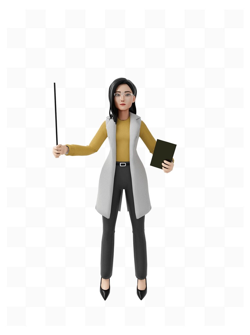 Teachers 3D Model - TurboSquid 2052650