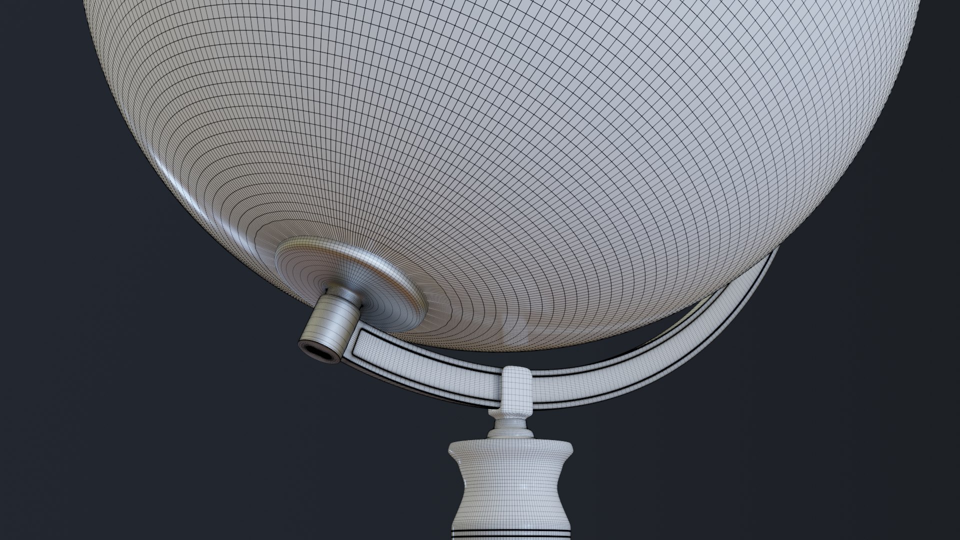 3D High Poly Globe - TurboSquid 2039722