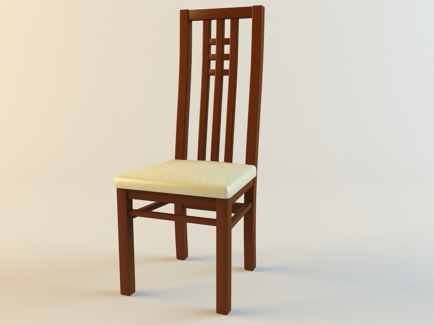 Chair Classical Kitchen 3d Model