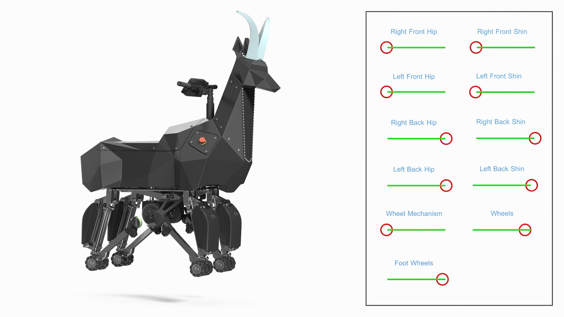 3D Black Ridable Goat Robot Rigged - TurboSquid 2119196